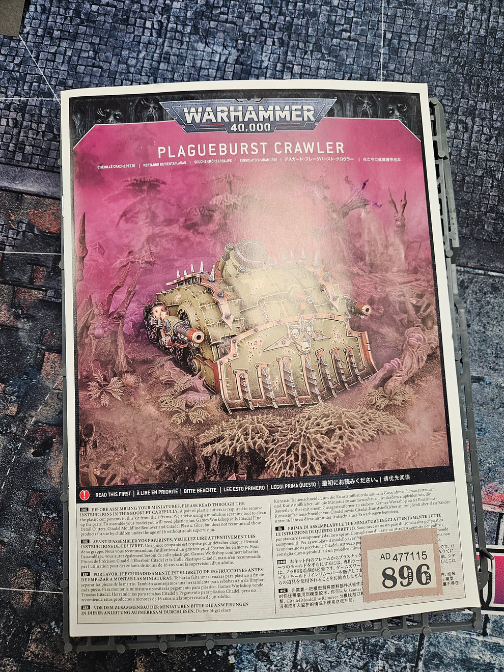 Plague burst Crawler #896 Death Guard Warhammer 40k – The Warp