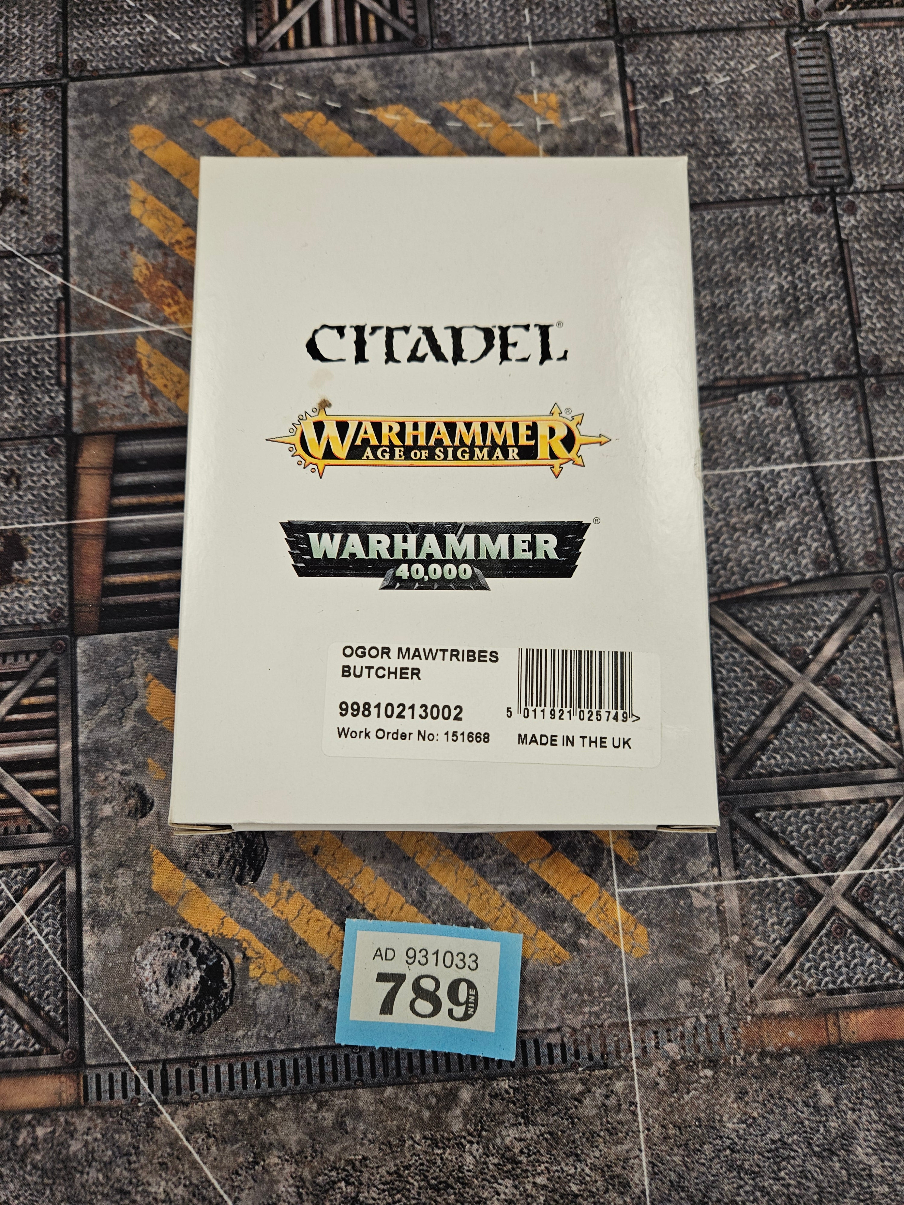Butcher NOS #789 Ogor Mawtribes AOS Warhammer 40k – The Warp