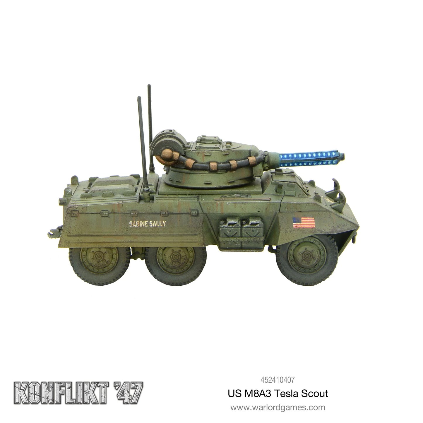 M8A3 Tesla Scout – The Warp