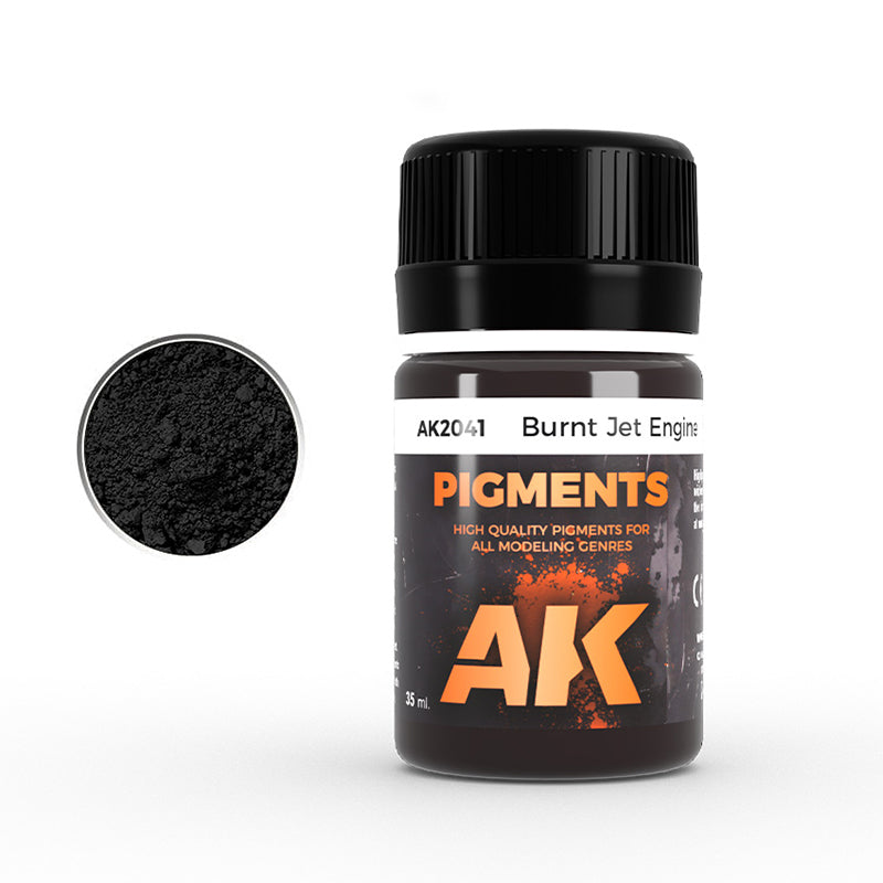 AK Weathering Paints - Burnt Jet Engine Pigment – The Warp